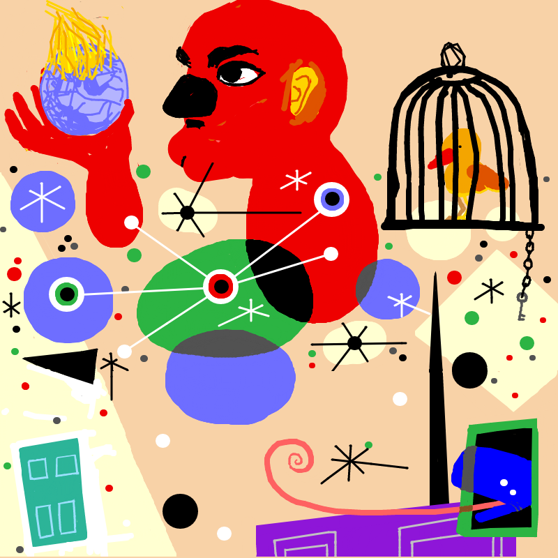 Monsterland- an "Exquisite Corpse" drawing game
