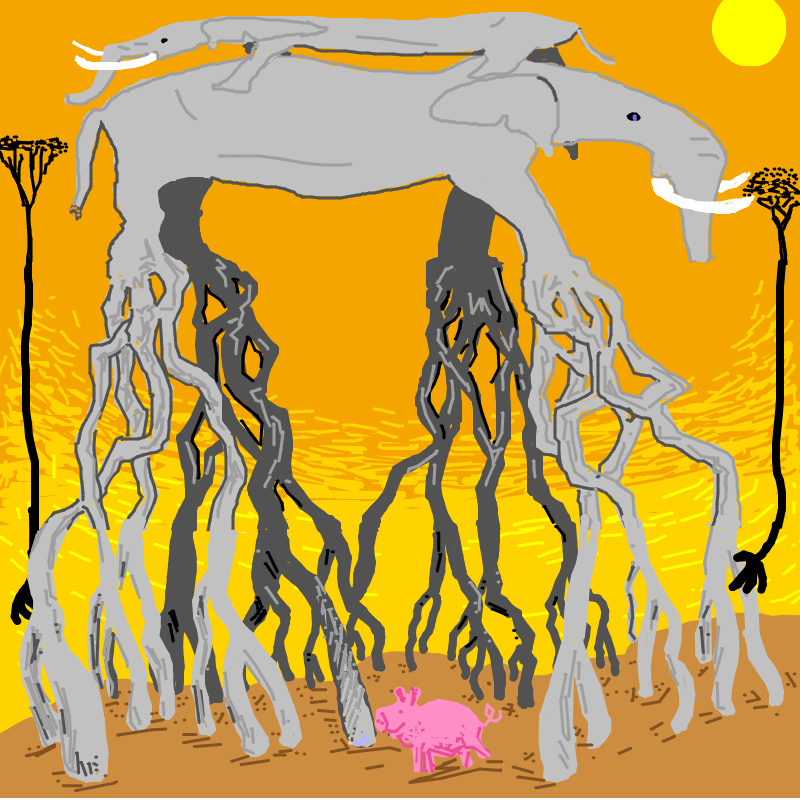 Monsterland- an "Exquisite Corpse" drawing game